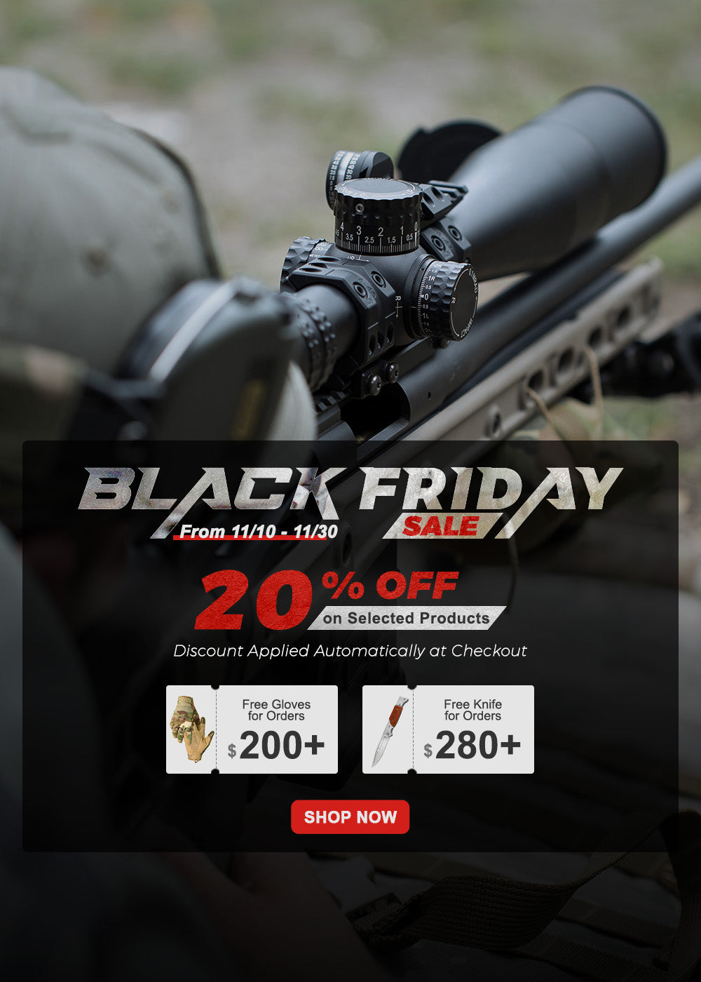 Premium Optics for Hunting & Tactical Shooting | Pinty Rifle Scopes
