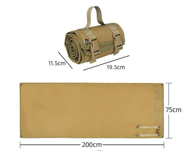Tactical Shooting Mat Roll-Up Portable