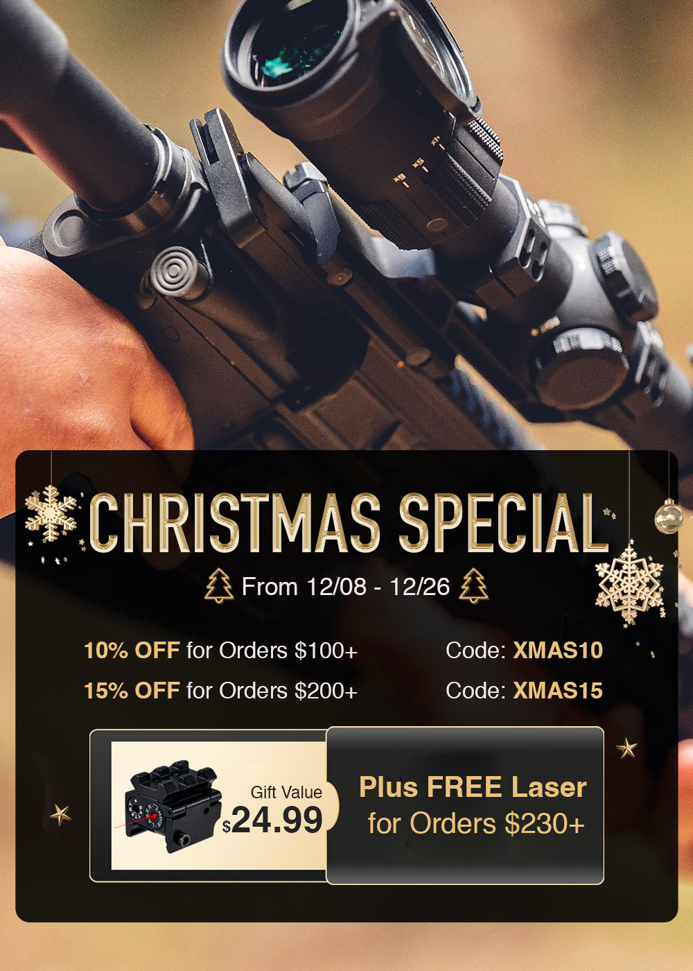 Premium Optics for Hunting & Tactical Shooting | Pinty Rifle Scopes