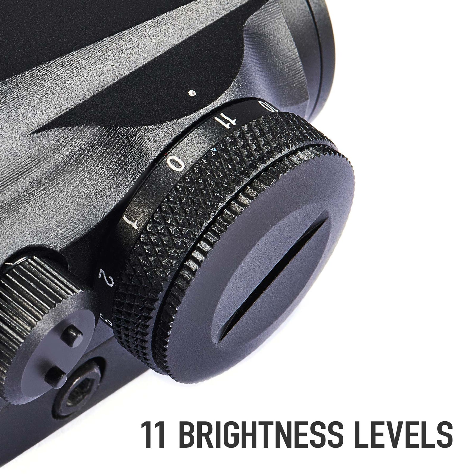 1x22 Tactical Reflex Sight with 11 Brightness Levels, 3 MOA