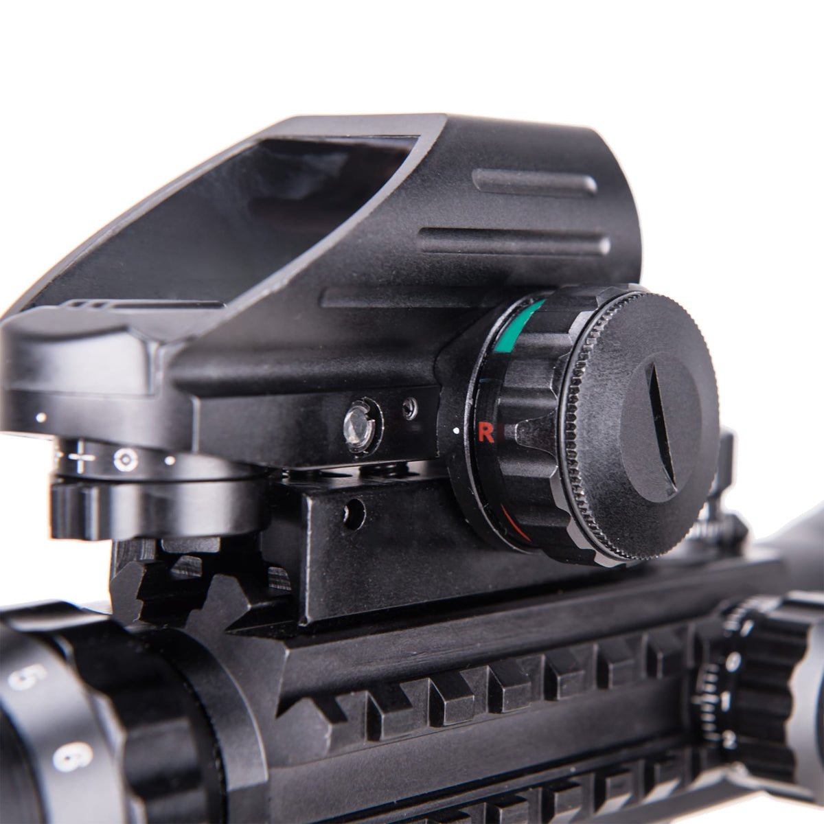 3 in 1 Scope Combo, 4-16x50EG Illuminated Rangefinder Rifle Scope,Gree