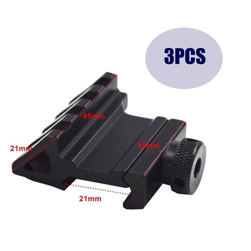 Pinty | 45-Degree Offset Angle Rail Mount Picatinny