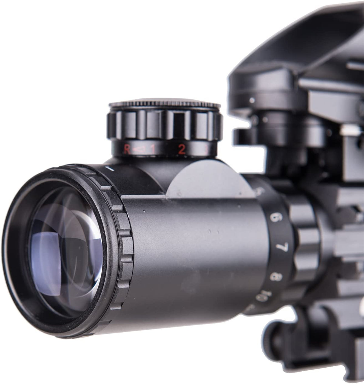 3 in 1 Scope Combo, 4-16x50EG Illuminated Rangefinder Rifle Scope