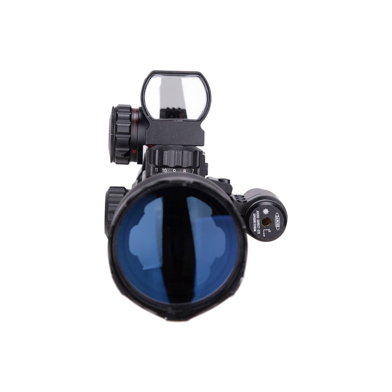 3 in 1 Scope Combo, 4-16x50EG Illuminated Rangefinder Rifle Scope