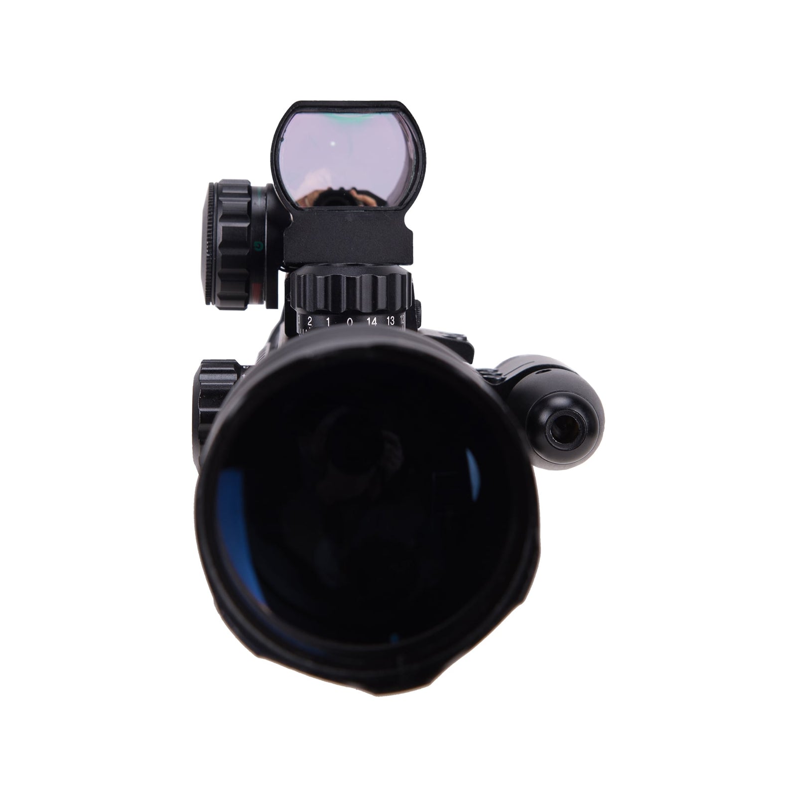 3 in 1 Scope Combo, 4-16x50EG Illuminated Rangefinder Rifle Scope,Gree