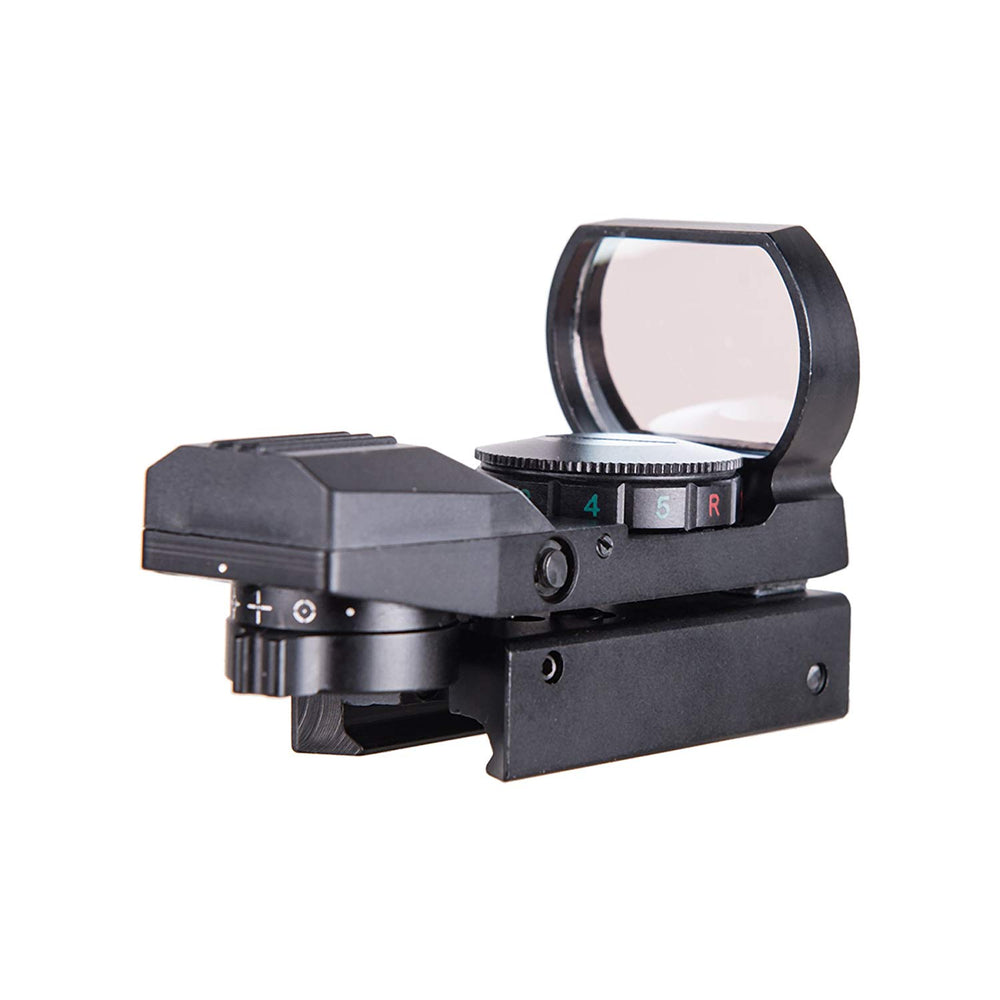 3-in-1 Rifle Scope Combo, 4-12x50mm Rangefinder Scope, Red&Green Refle