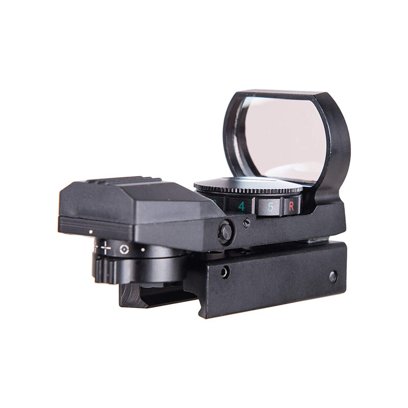 3-in-1 Rifle Scope Combo, 4-12x50mm Rangefinder Scope, Red&Green Refle