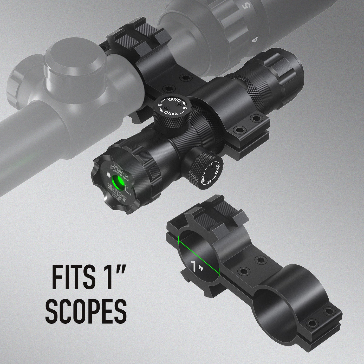 Pinty | Hunting Rifle Green Laser For Ar 15 Laser Sight Dot Scope Laser ...