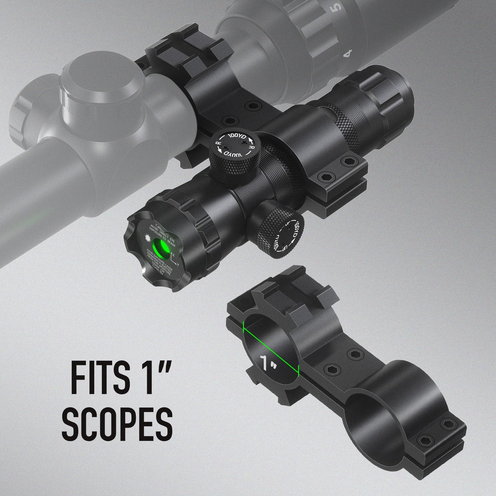 Pinty | Hunting Rifle Green Laser For Ar 15 Laser Sight Dot Scope Laser ...