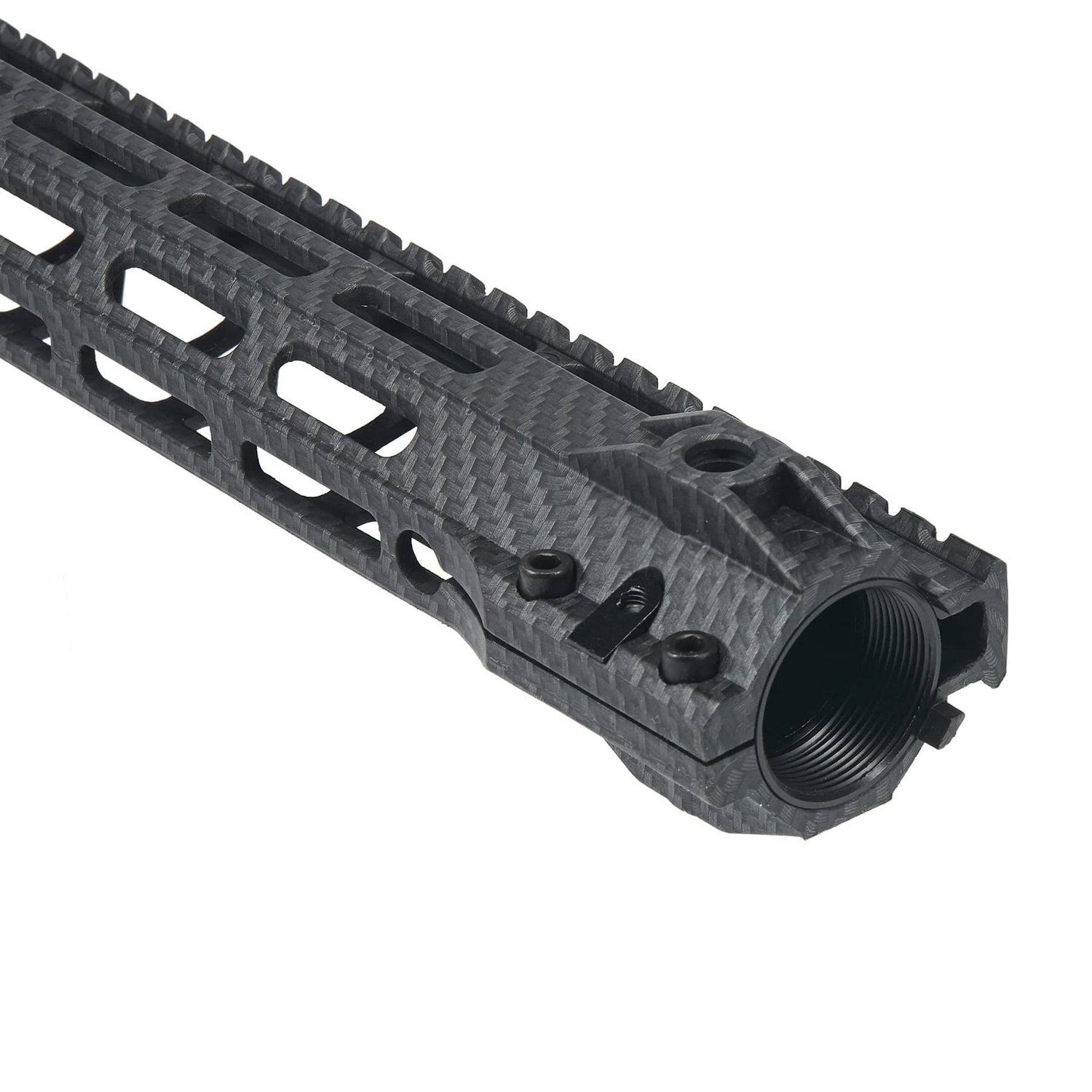 15” M7 Carbon Fiber Free Float M-Lok Handguard, Ar 15 handguard