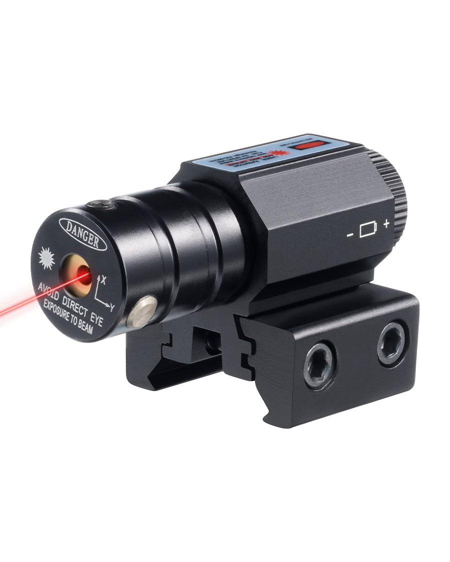 Tactical Red Laser Sight with Mount and Batteries for Picatinny Weaver